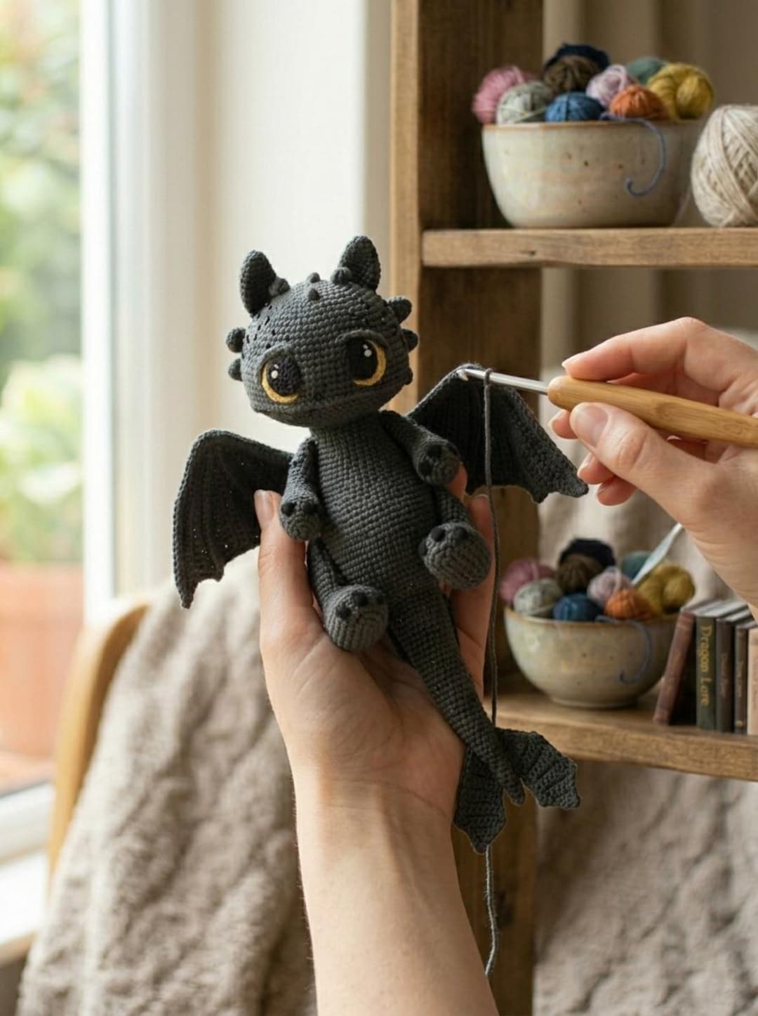 Toothless Crochet Pattern, How to Train Your Dragon PDF Pattern ...