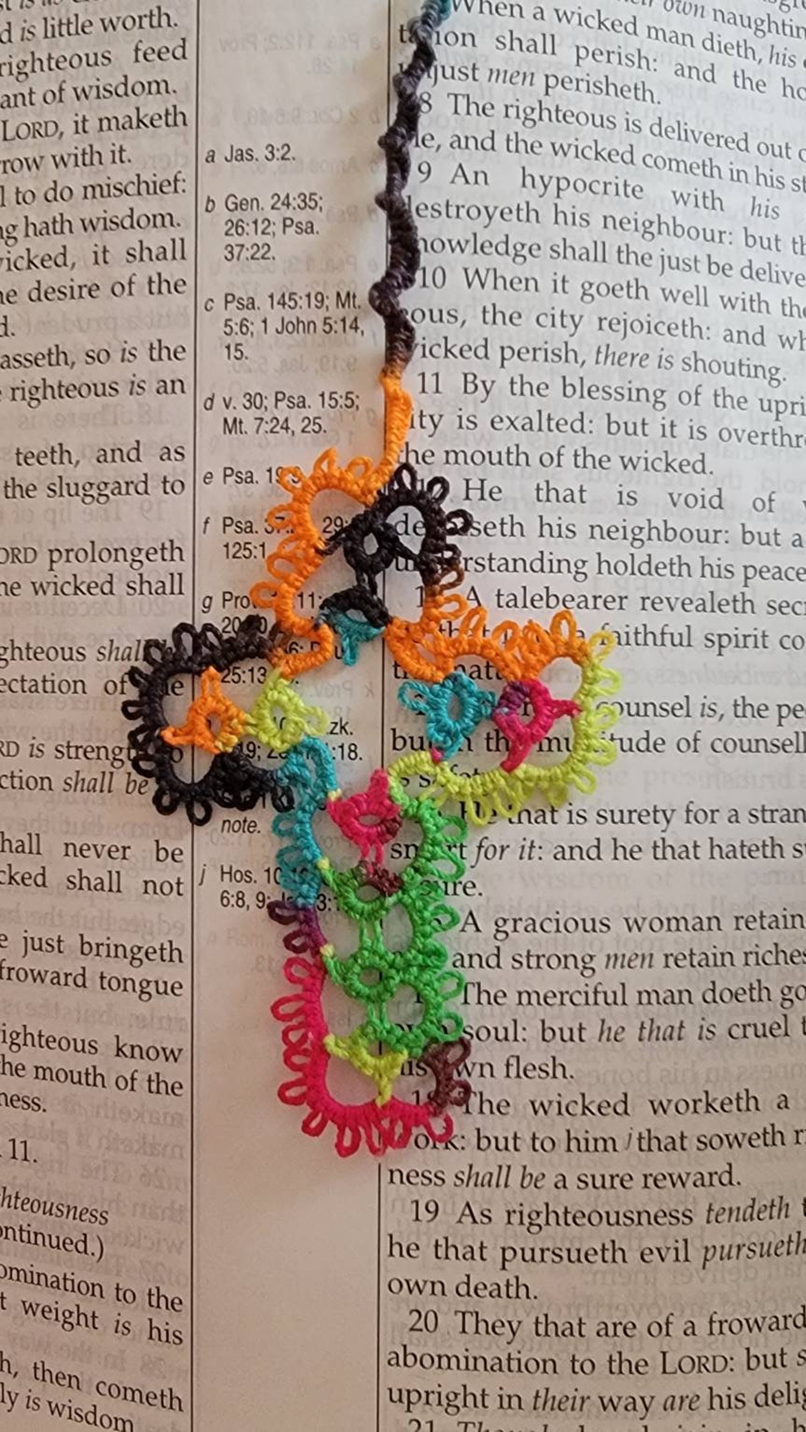 Handmade Tatted Bookmark Tatted Cross Cross Bookmark - Etsy