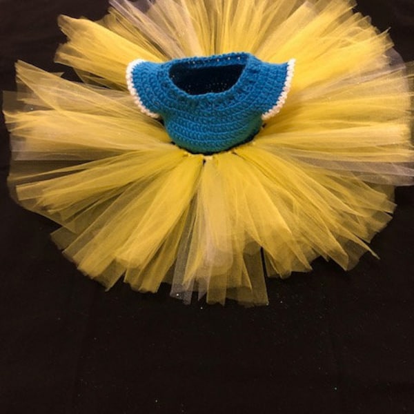 Crochet Tulle Dress Pattern - Etsy