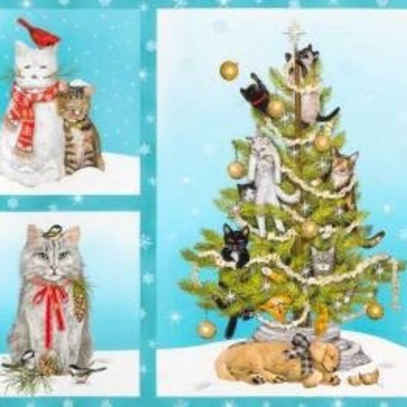 Christmas Fabric Panels - Etsy