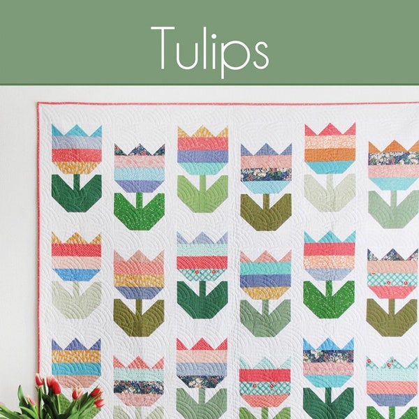 Tulip Quilt Pattern - Etsy