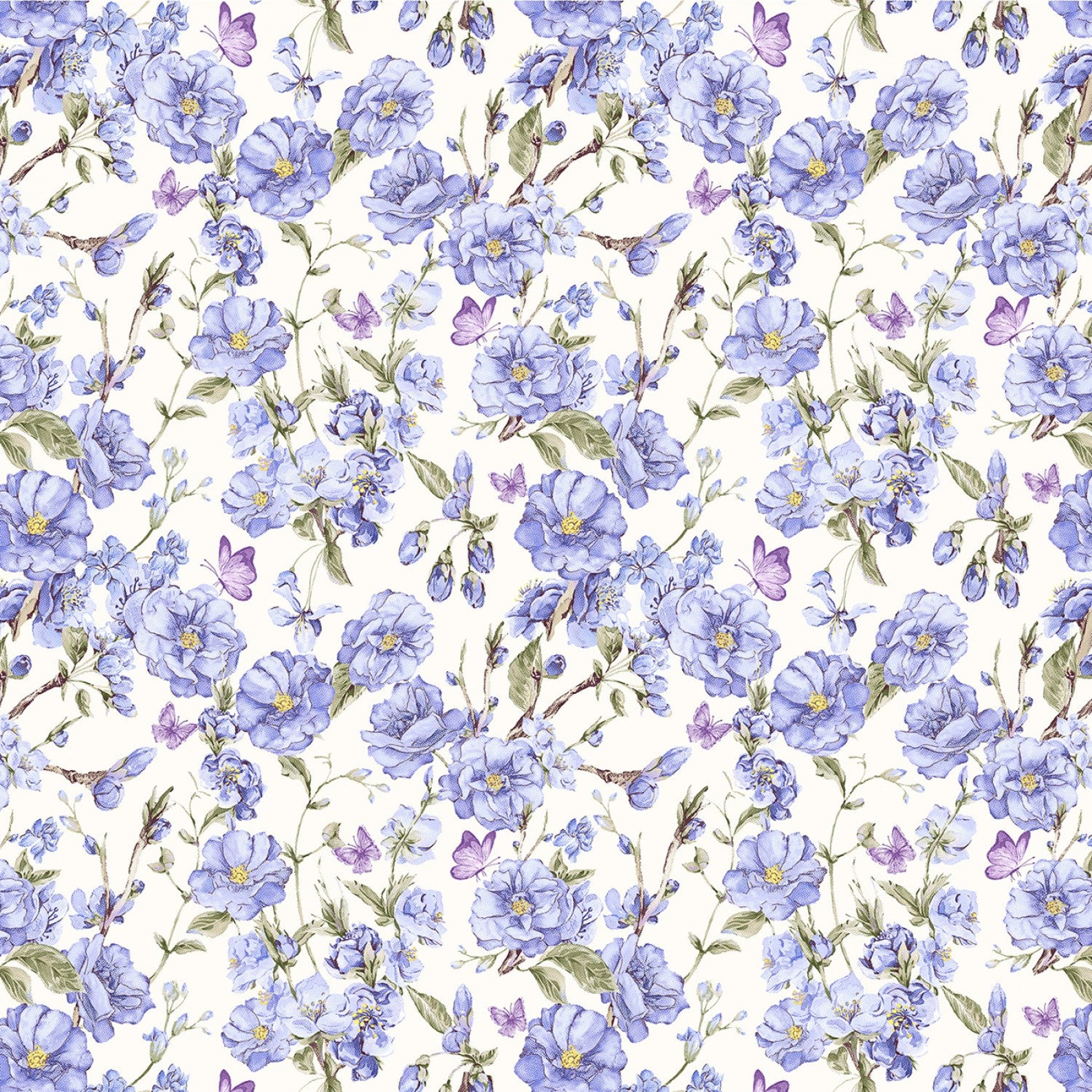 Floral Fabric Squares Charm Pack Judy's Bloom Eleanor - Etsy