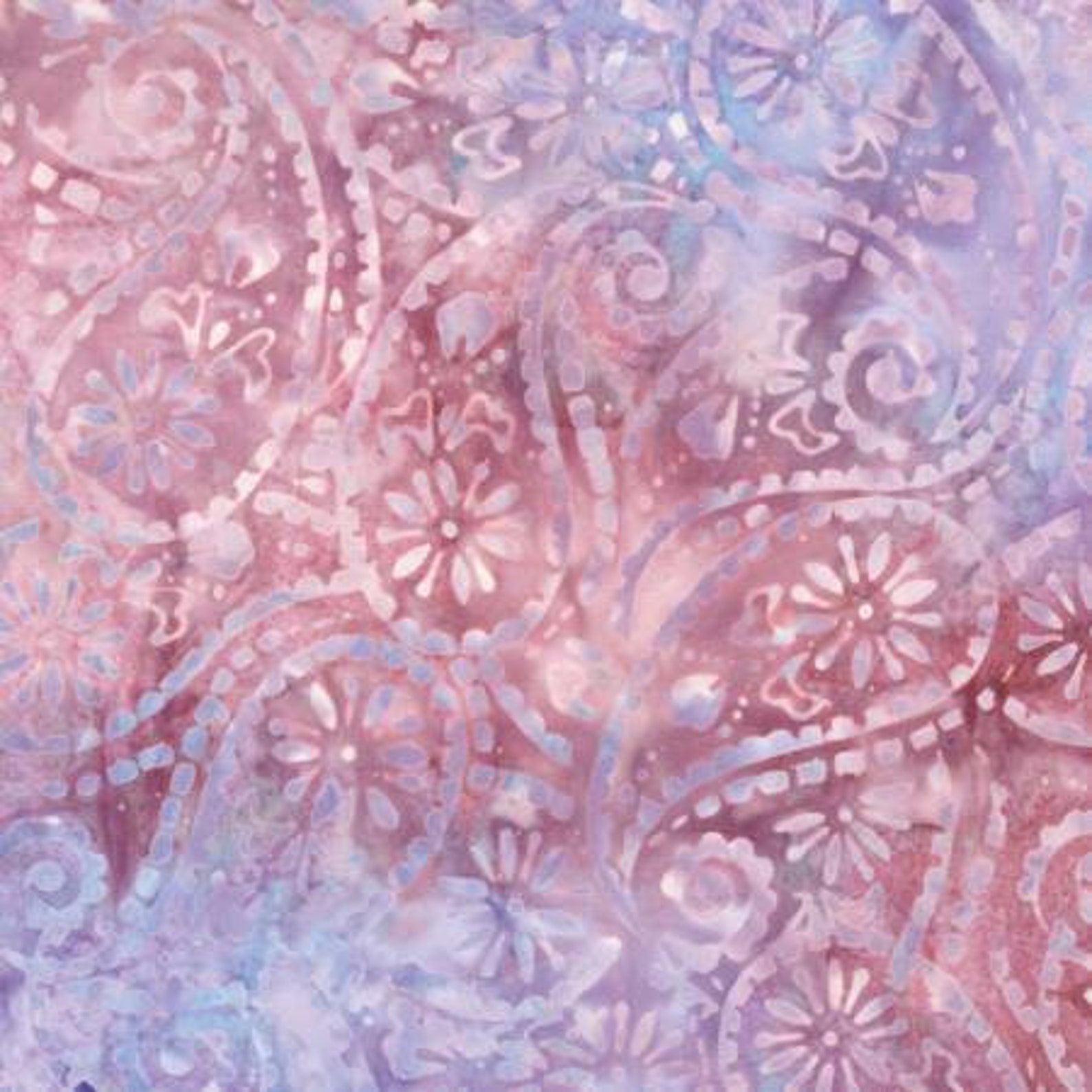 Pink Lavender Batik Fabric Squares Charm Pack Bali - Etsy