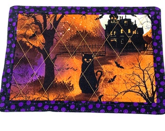 Halloween Mug Rug | Etsy