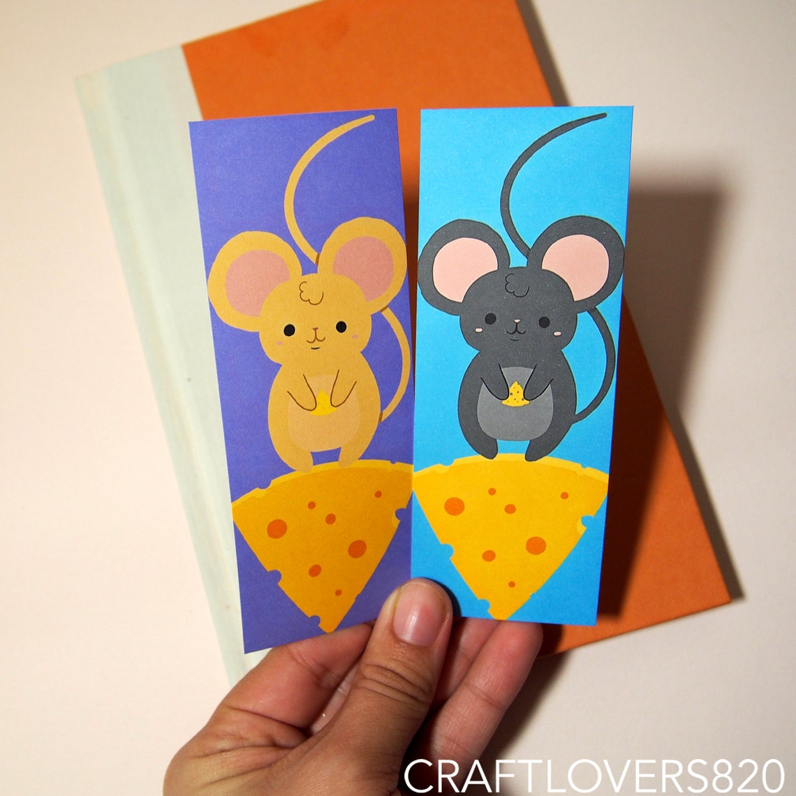 Children's Animal Bookmark Kids Laminated Bookmarks - Etsy