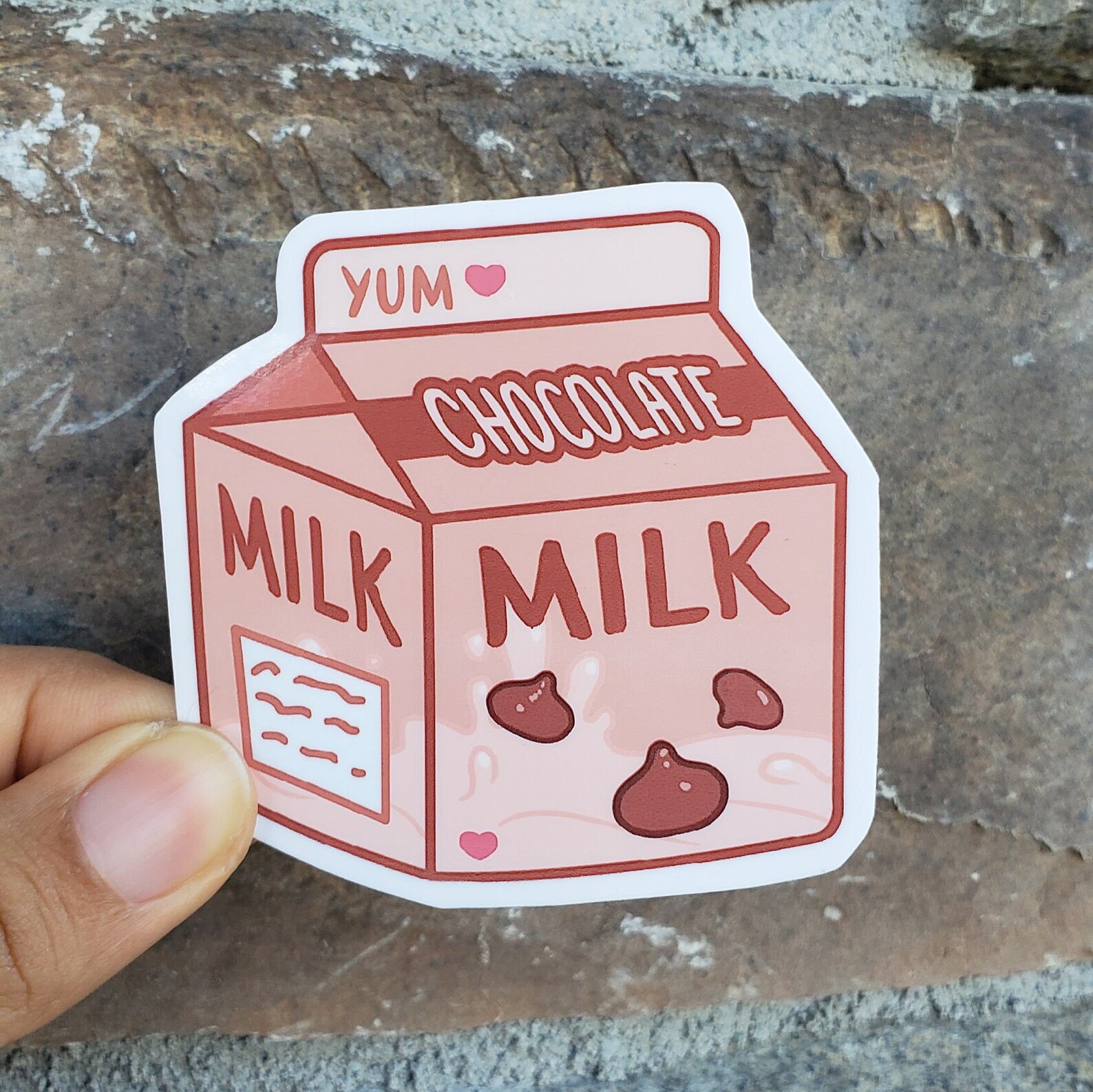 Fruit and Chocolate Milk Carton Stickers | Waterproof Stickers ...