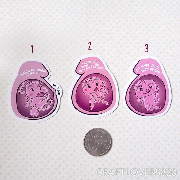 Pregnancy Stickers - Etsy