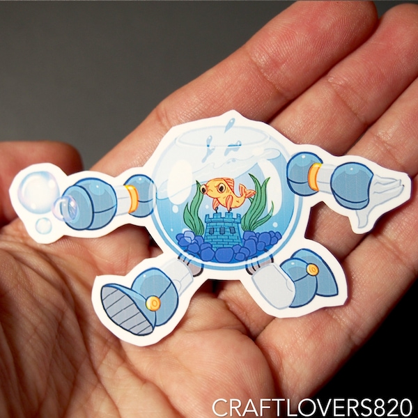 Fish Bowl Water Bottle - Etsy