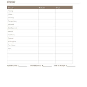 Budget Binder Bundle Printable, Budget | Bills | Debt | Savings ...