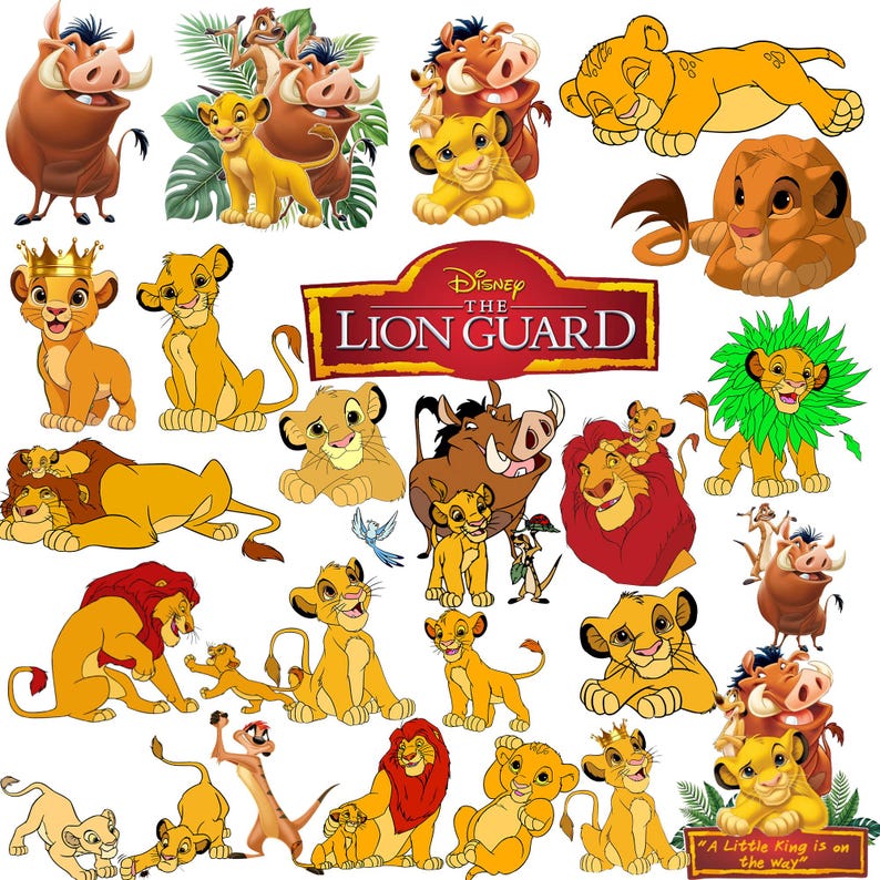 Lion King SVG Mega, Simba Svg for Cricut, Lion King Png, Hakuna Matata ...