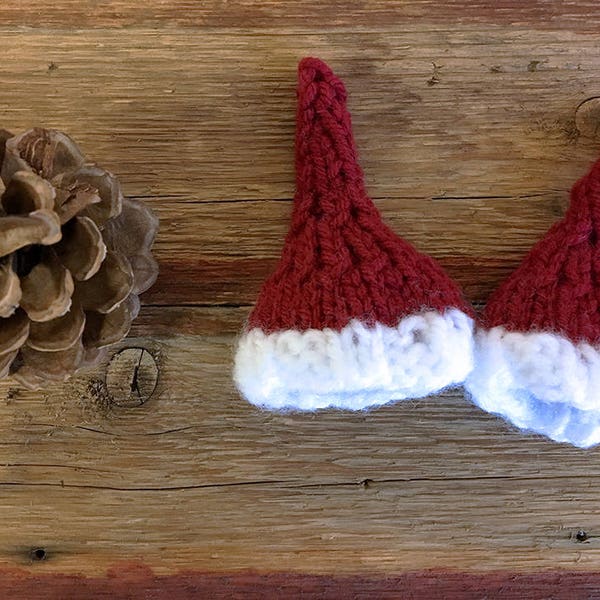 Miniature Santa Hats - Etsy