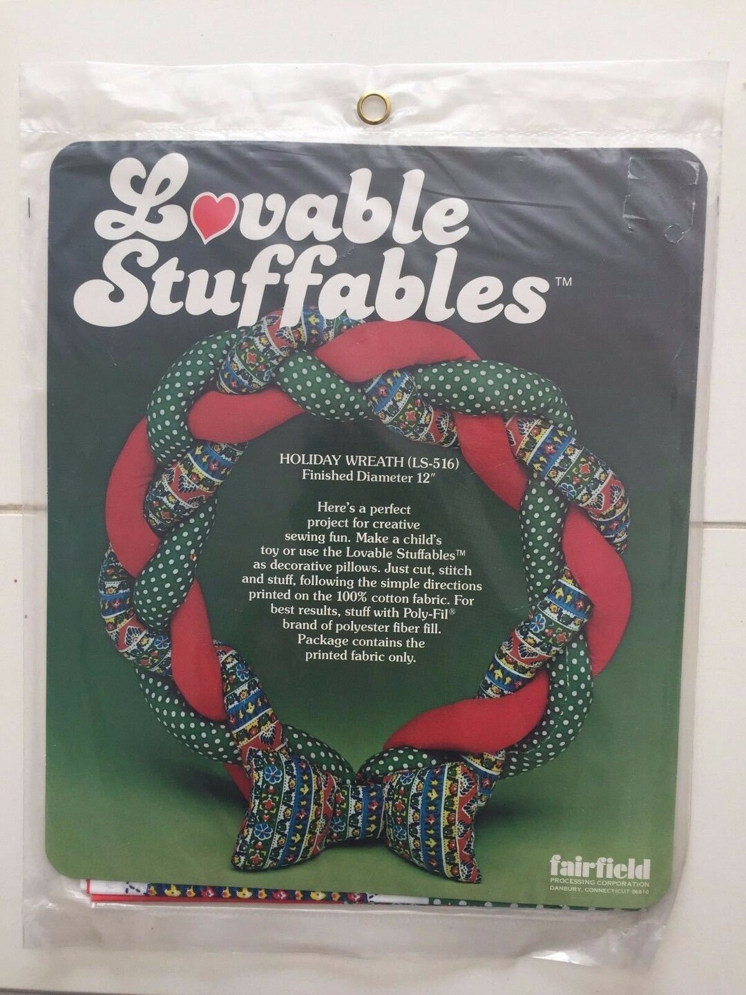 Vintage Cut & Sew Lovable Stuffables Fabric Panel Sewing - Etsy