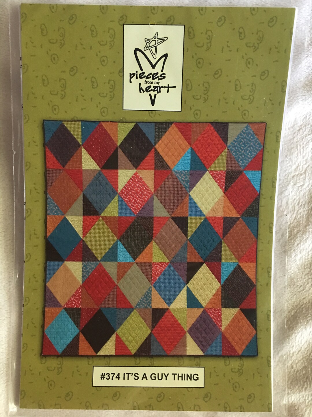 It's a Guy Thing Quilt Pattern Sewing Pattern Quilting Quilt UC FF ...