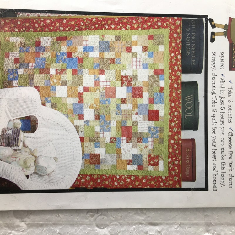 Take 5 Quilt - Etsy