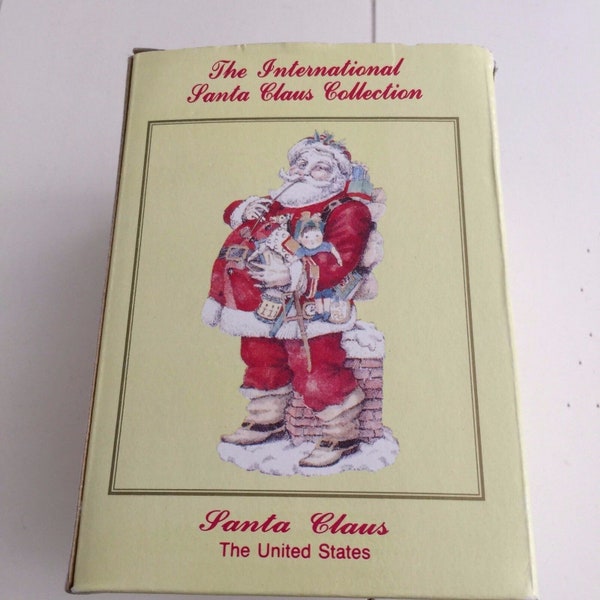 Santa Claus Figurine - Etsy