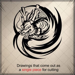 Dragon Ball Z Shenron Dragon Svg - Japanese Anime Silhouette Vector Cut ...