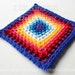 Crochet Chart Pattern - Sc, Hdc, Dc and Tr Granny Square Pattern. 4 ...