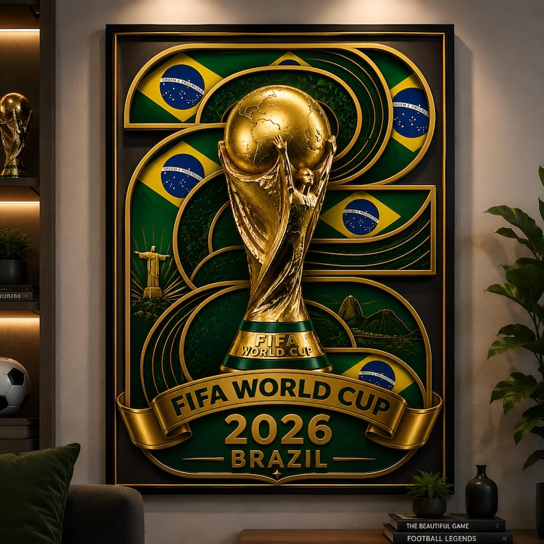 FIFA World Cup 2026 Svg Bundle, Soccer Trophy PNG, Football Tournament ...