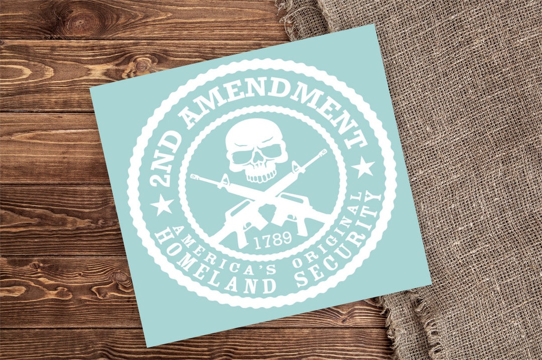 2nd Amendment Decal Vinyl Vehicle Vinyl Vinyl Decal - Etsy