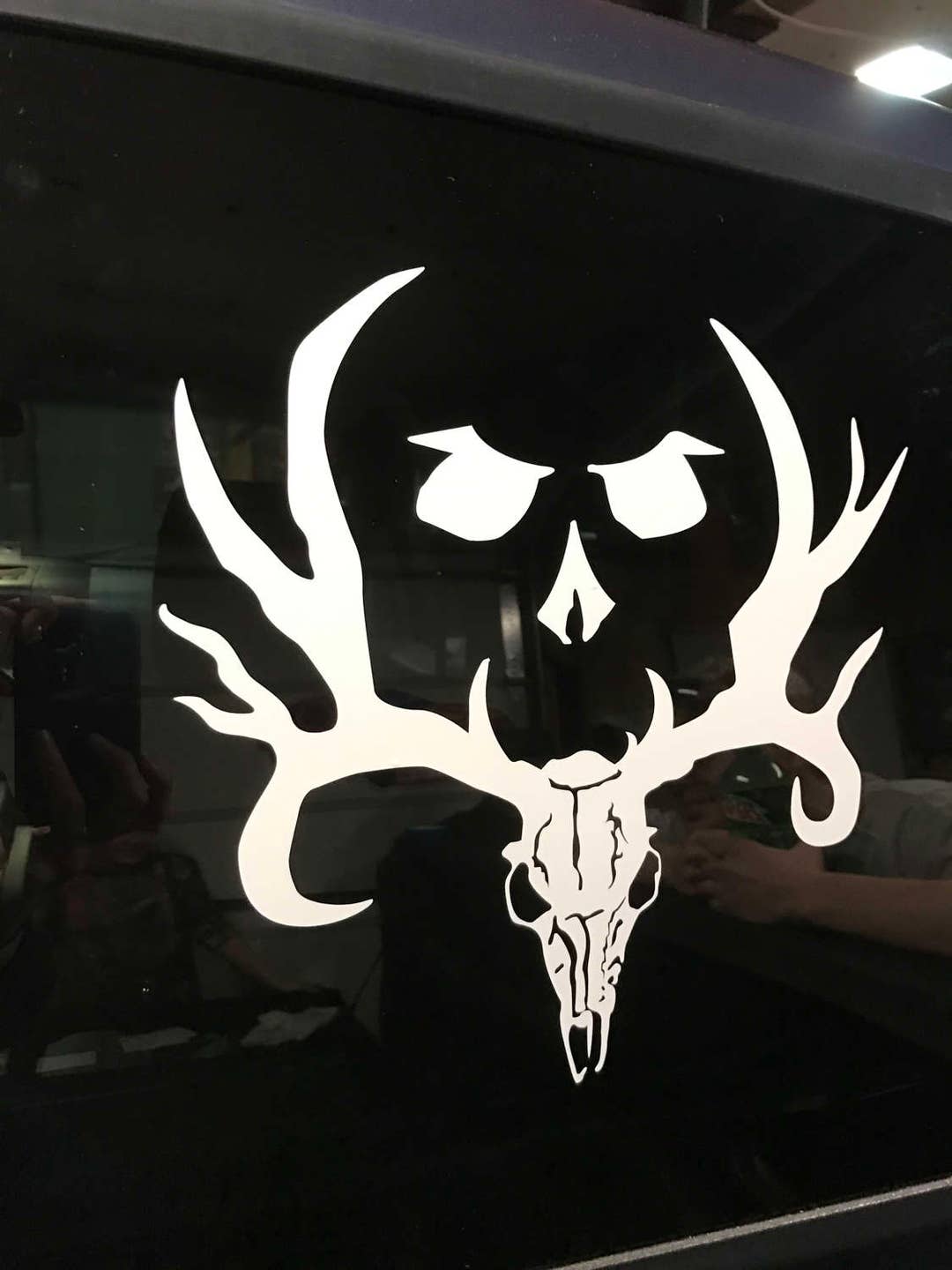 Antler Decal, Vinyl, Vehicle Vinyl, Vinyl Decal, Sticker, OUTDOOR ...