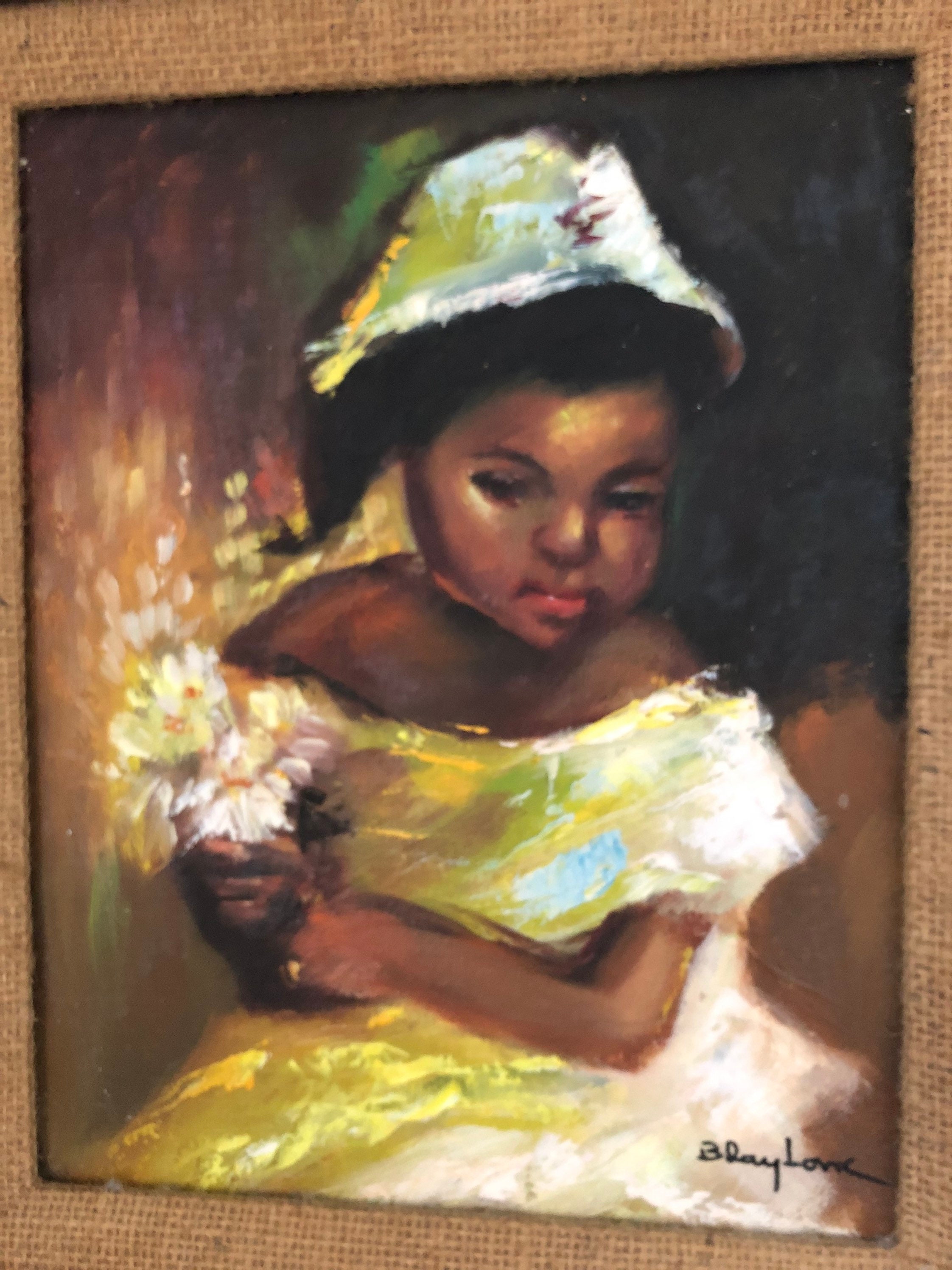 RARE Blay Loric Oil Painting - Etsy