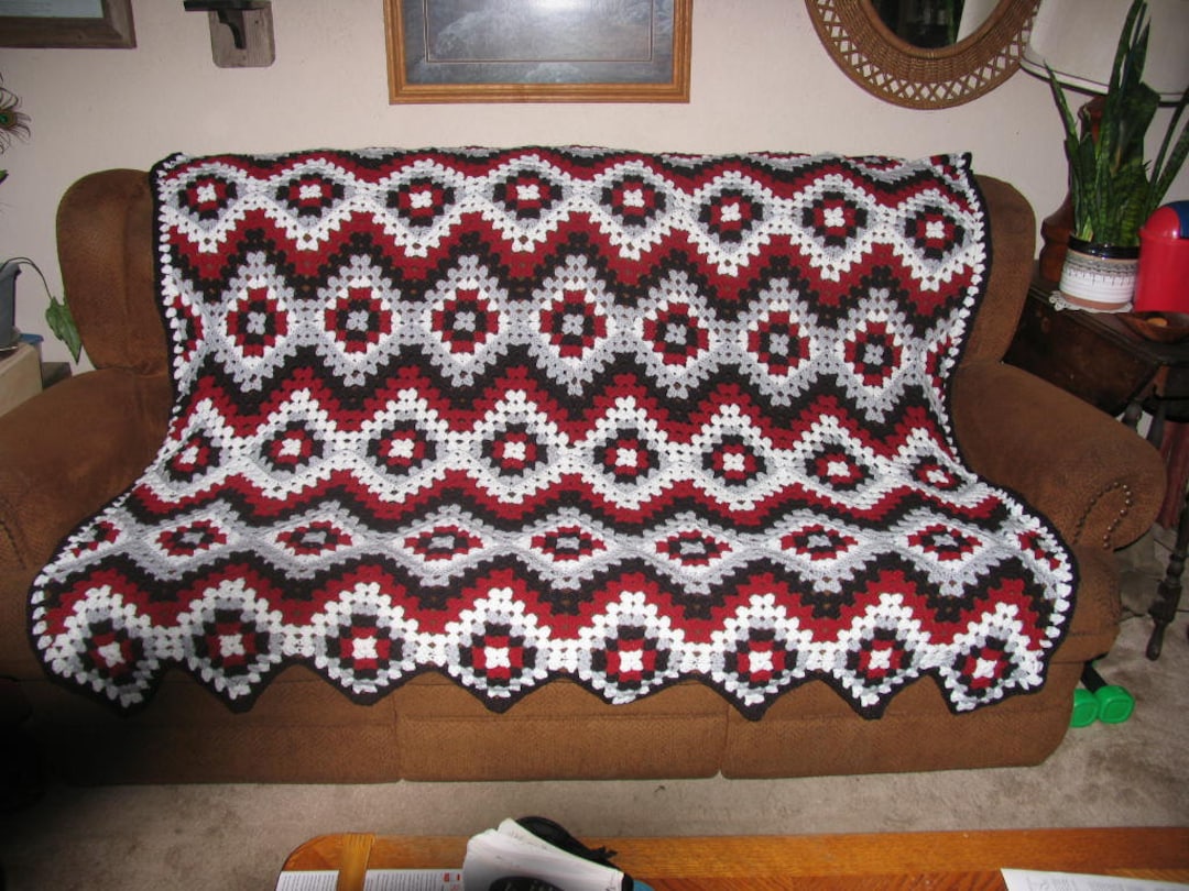Granny Square Chevron - Etsy