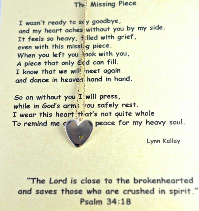 Hole in My Heart Charm Bracelet, for Those Who Are Grieving Loved Ones ...