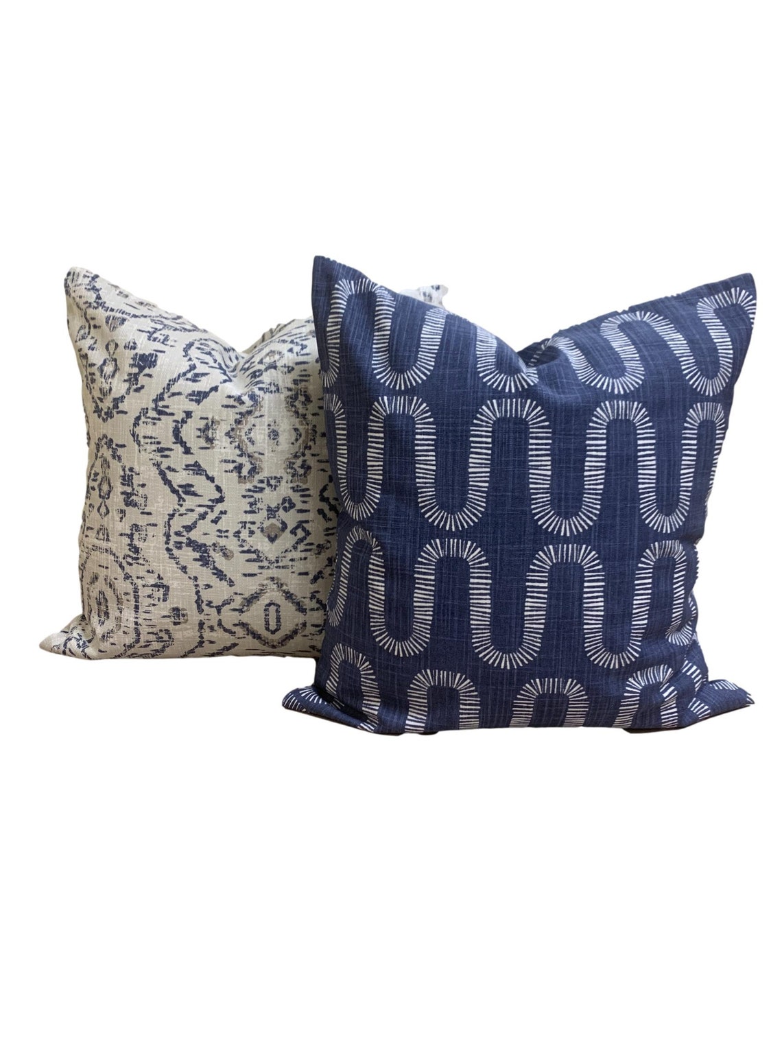 Blue Pillow Cover Blue Throw Pillow Cover Blue Decorative - Etsy