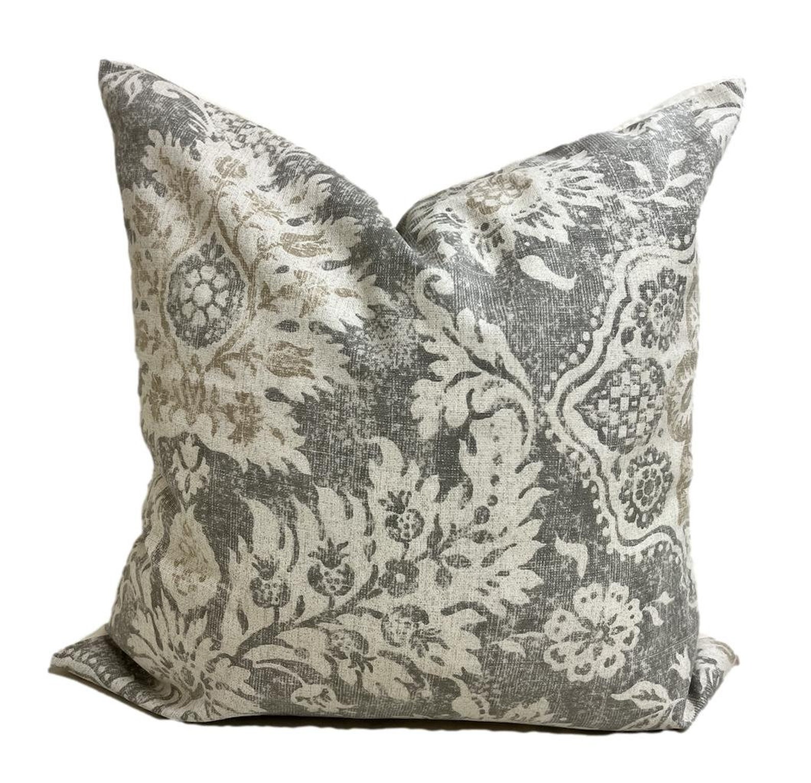 TAN PILLOWS GRAY Pillow Covers Grey Pillows Grey Throw Pillow - Etsy