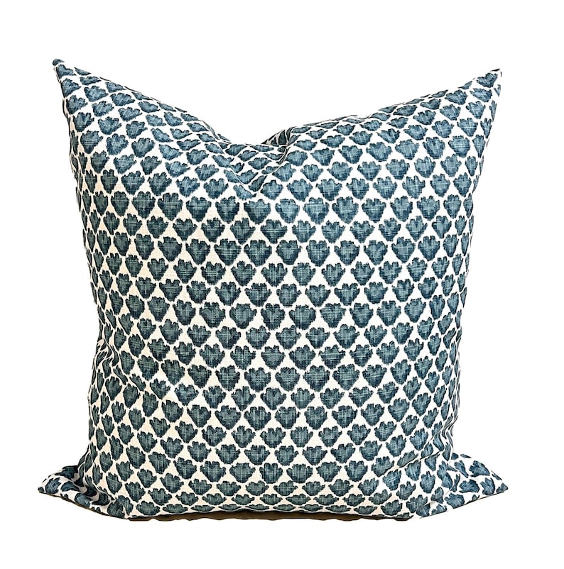 Blue Pillow COVERS. Blue Throw Pillow Covers, Block Print Pillow Covers ...