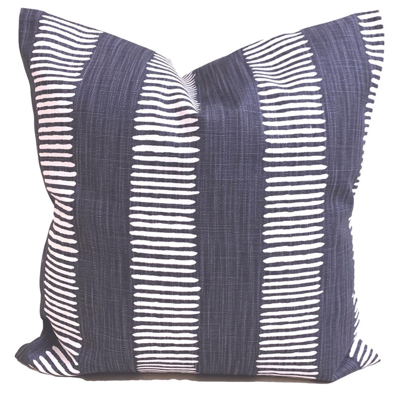 Grey Slate Blue Pillows - Etsy