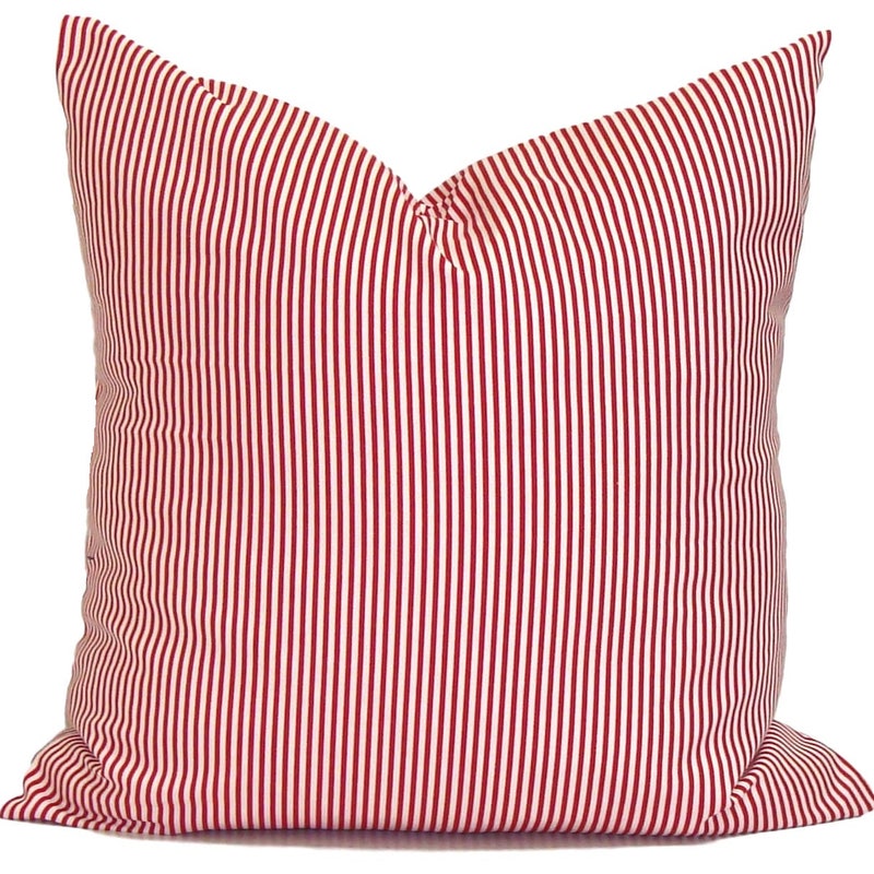 Red Pillows - Etsy