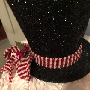 Frosty the Snowman Hat, Christmas Decor, Top Hat - Etsy