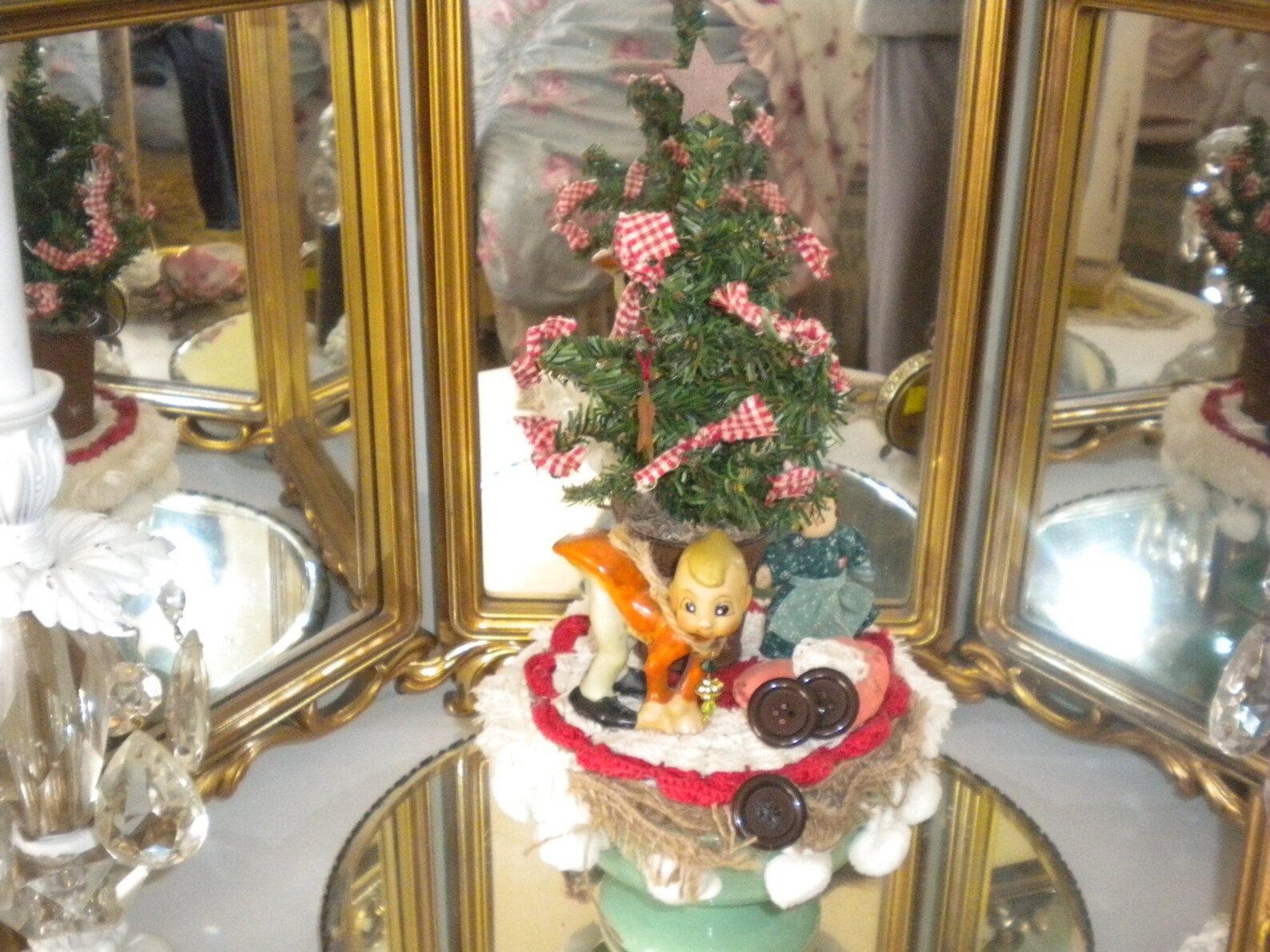 Vintage Pixie Vignette Primitive Christmas Eclectic - Etsy