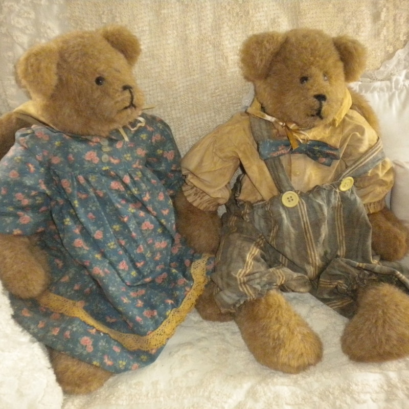 Primitive Bear - Etsy