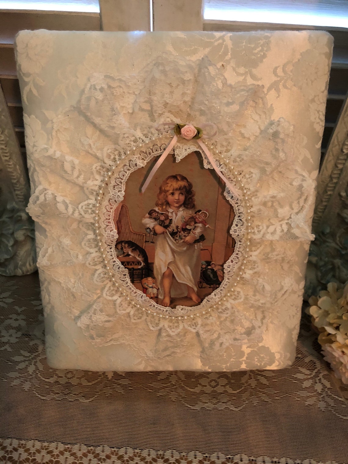 Handmade White Lace Box Storage Box Little Girl Box Wedding | Etsy