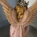 Crowned Angel, Small Angel, Pink Angel - Etsy