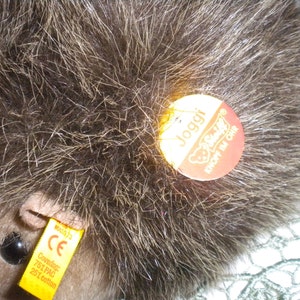 Vintage Steiff Hedgehog Joggi, Collectible, Baby's Room, Steiff, German ...