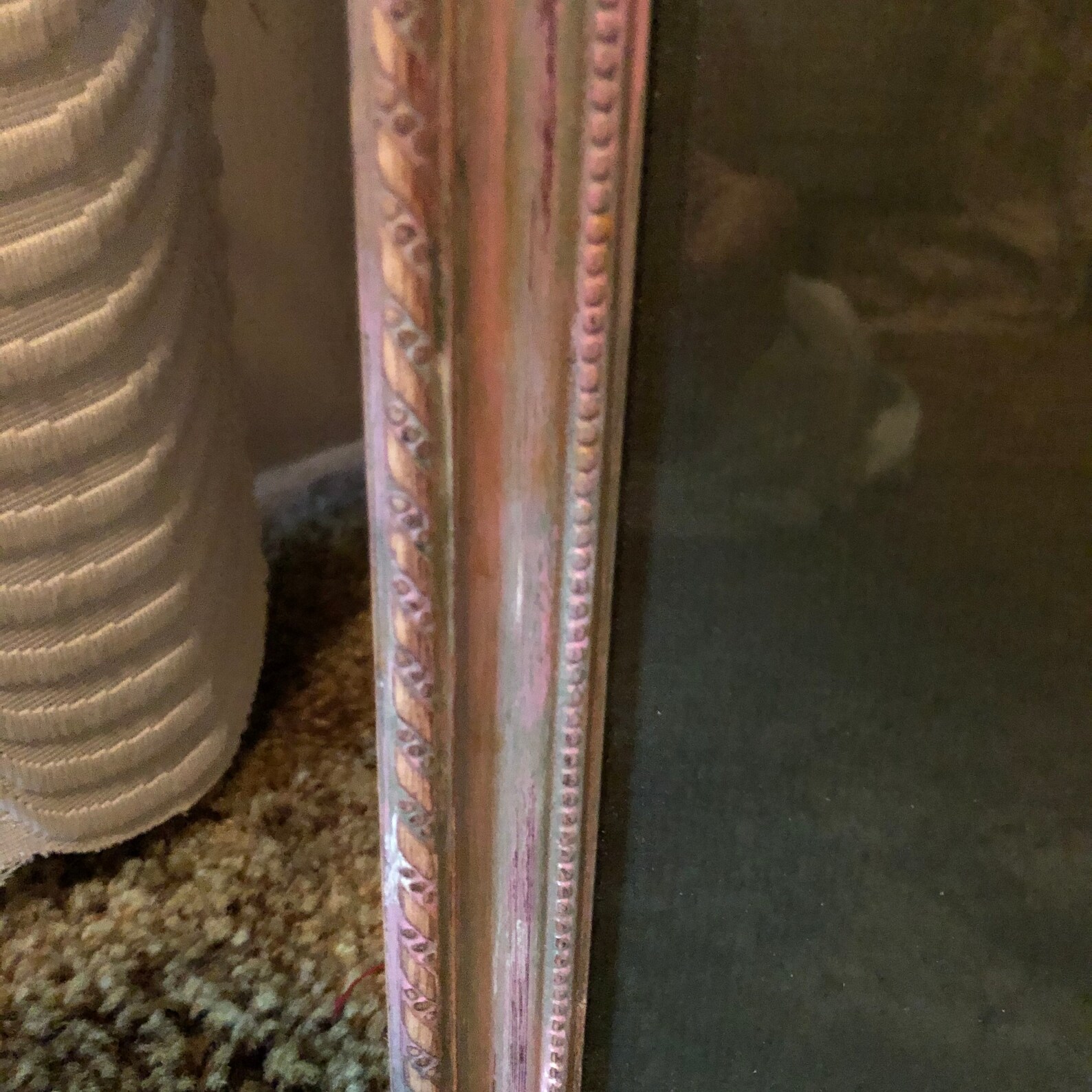 Reduced.....beautiful Vintage Large Framed Tapestry Victorian | Etsy