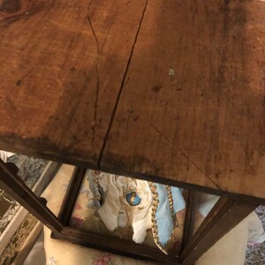 Open Front Display Case Antique Display Case Wood and Glass - Etsy