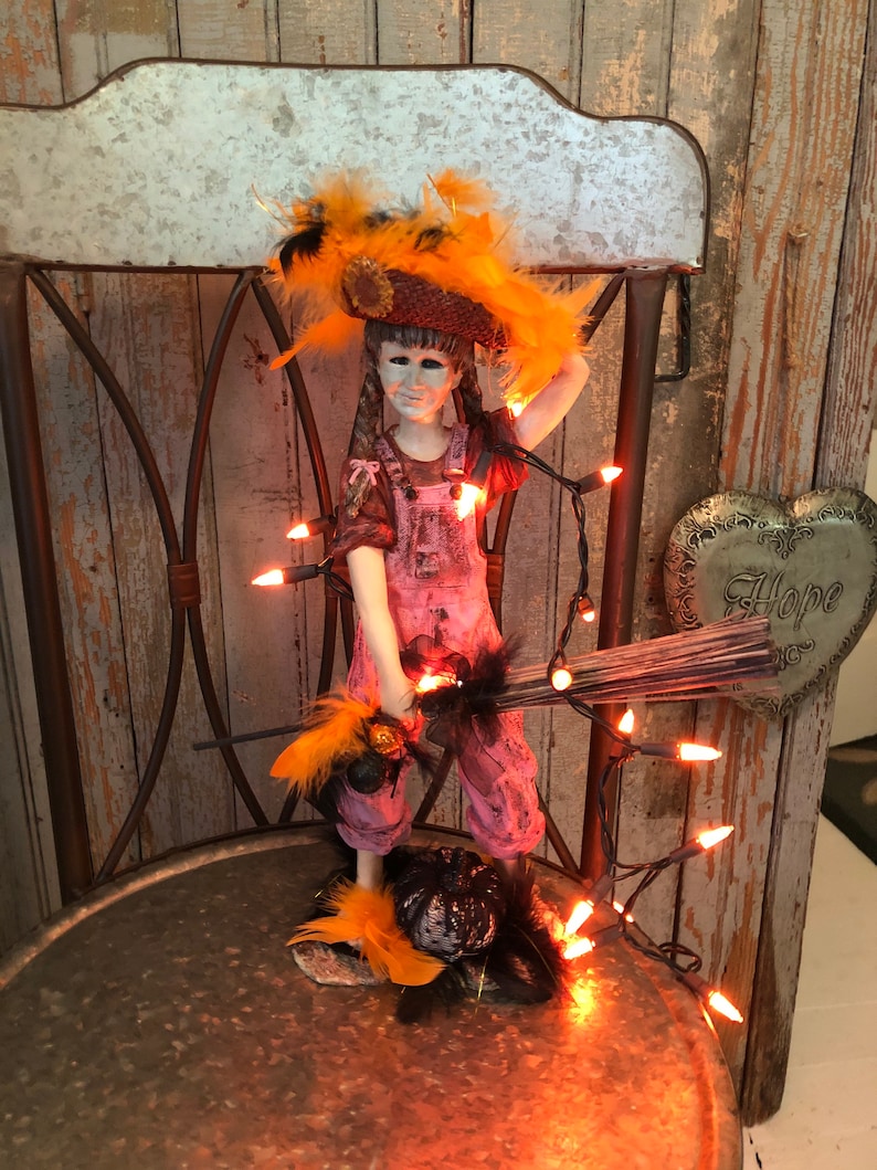 SALE.....Fall/Halloween Country Bumpkin One of a Kind Fall | Etsy