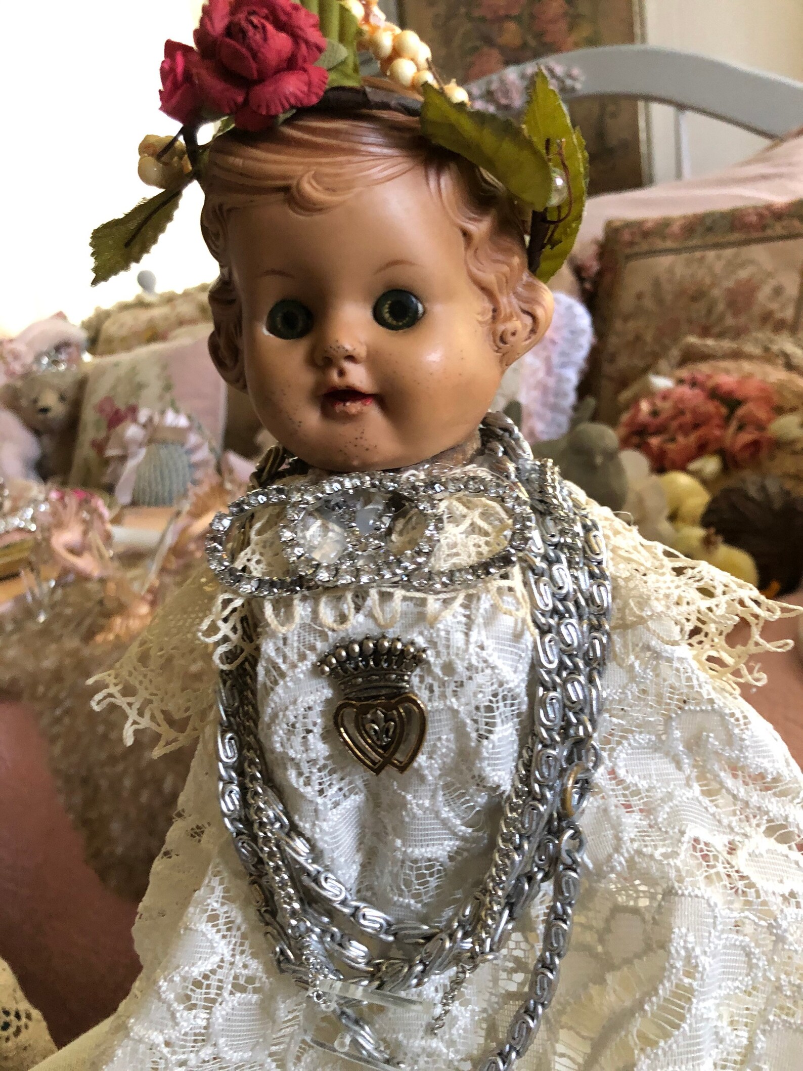 Ooak Steampunk Doll Baby Jesus Collectible Antique Doll - Etsy