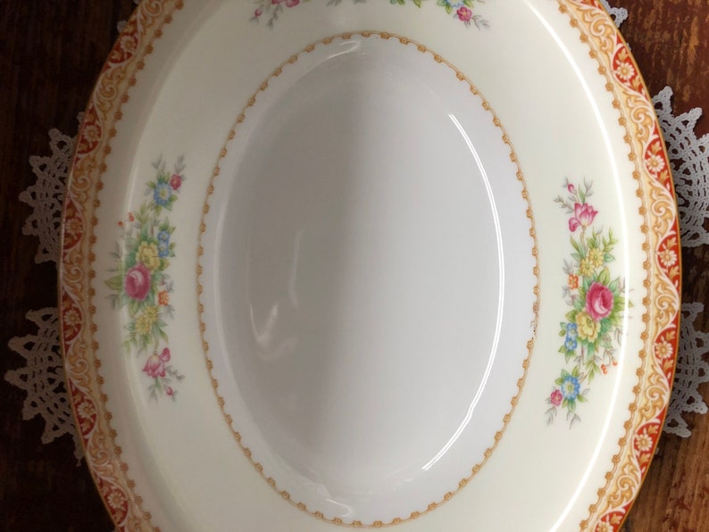 Sango China Vegetable Bowl Serving Dish Vintage China | Etsy