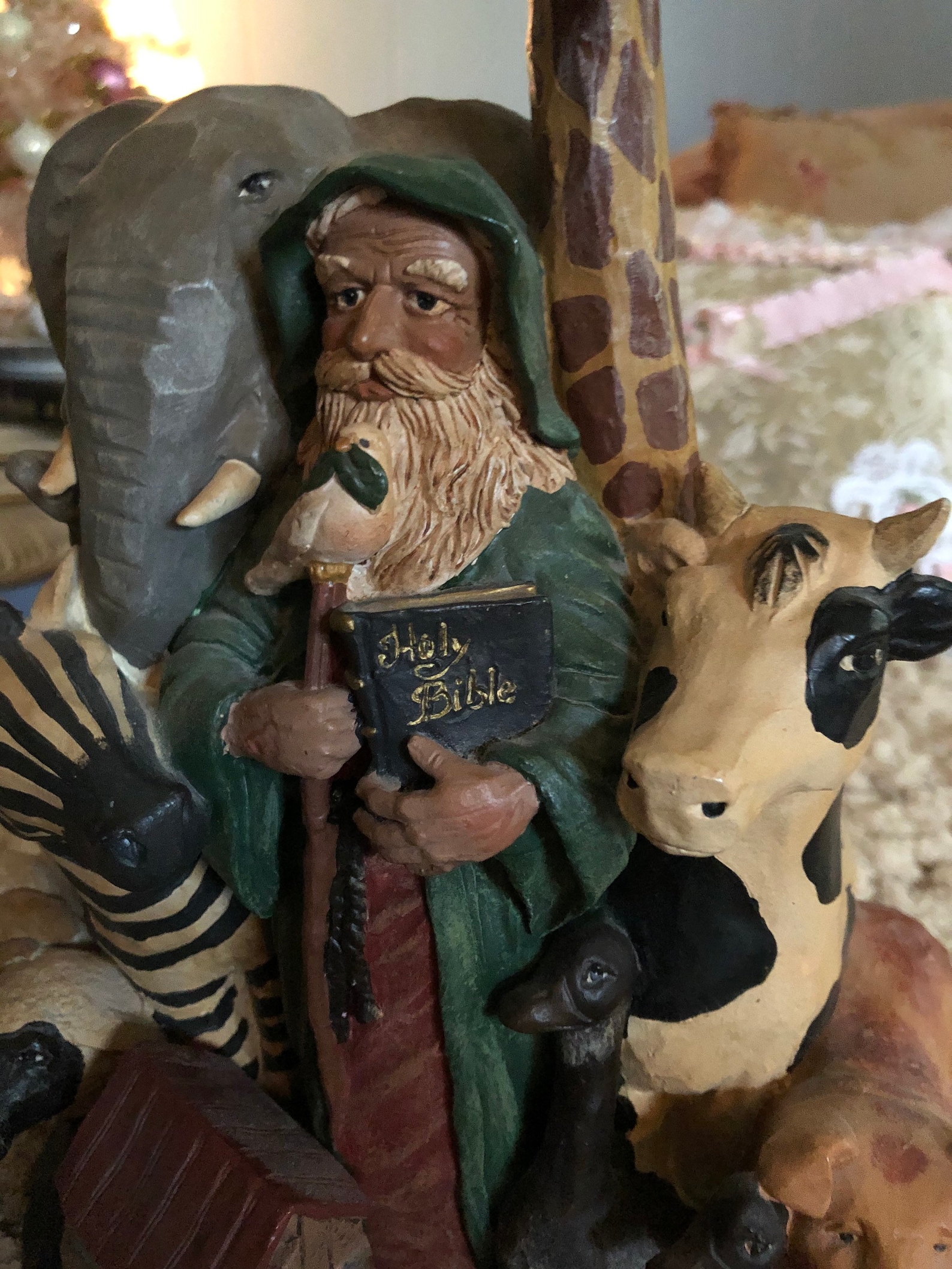 Vintage Clay Noah's Ark Statue Clay Noah's Ark - Etsy