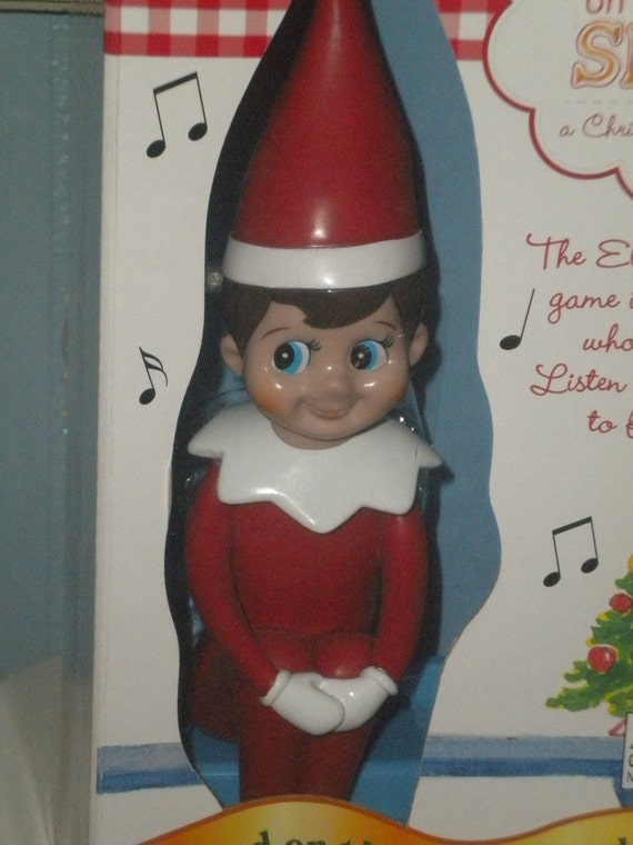 Vintage Inspired Elf on a Shelf Hide and Seek Game - Etsy