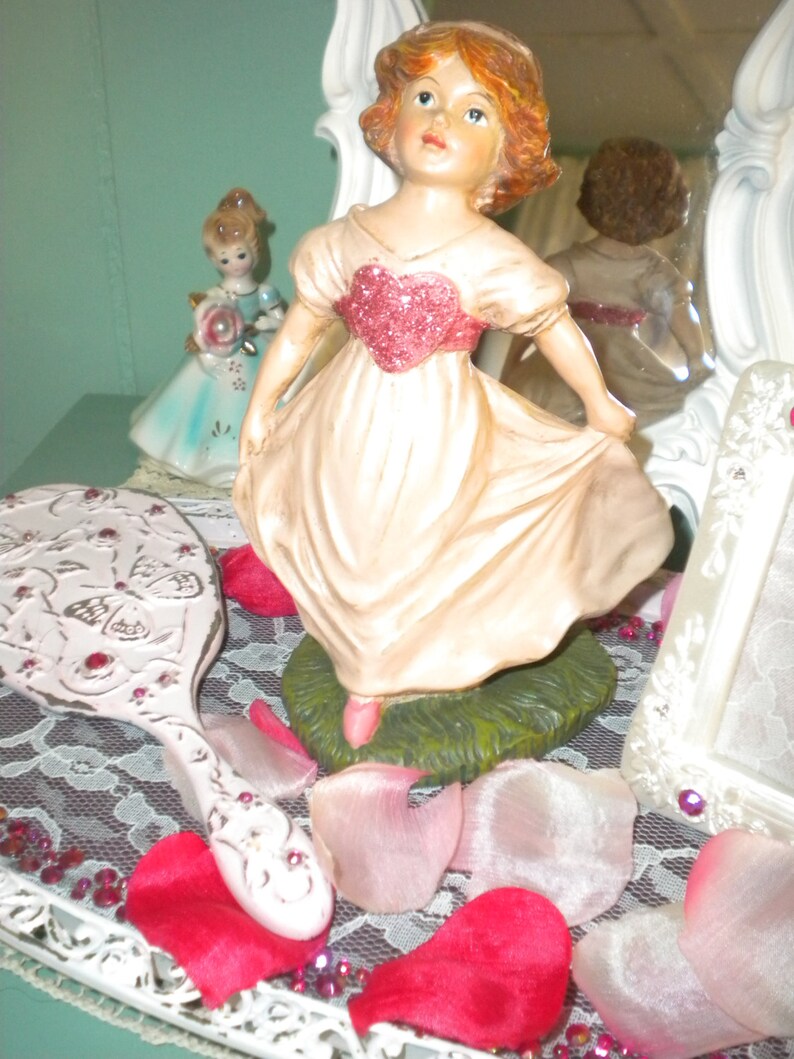 5 Piece Princess Vanity Set W/ Bonus Rose Petals, Little Girl's Room ...