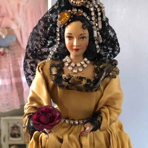 Spanish Dancer Doll - Etsy