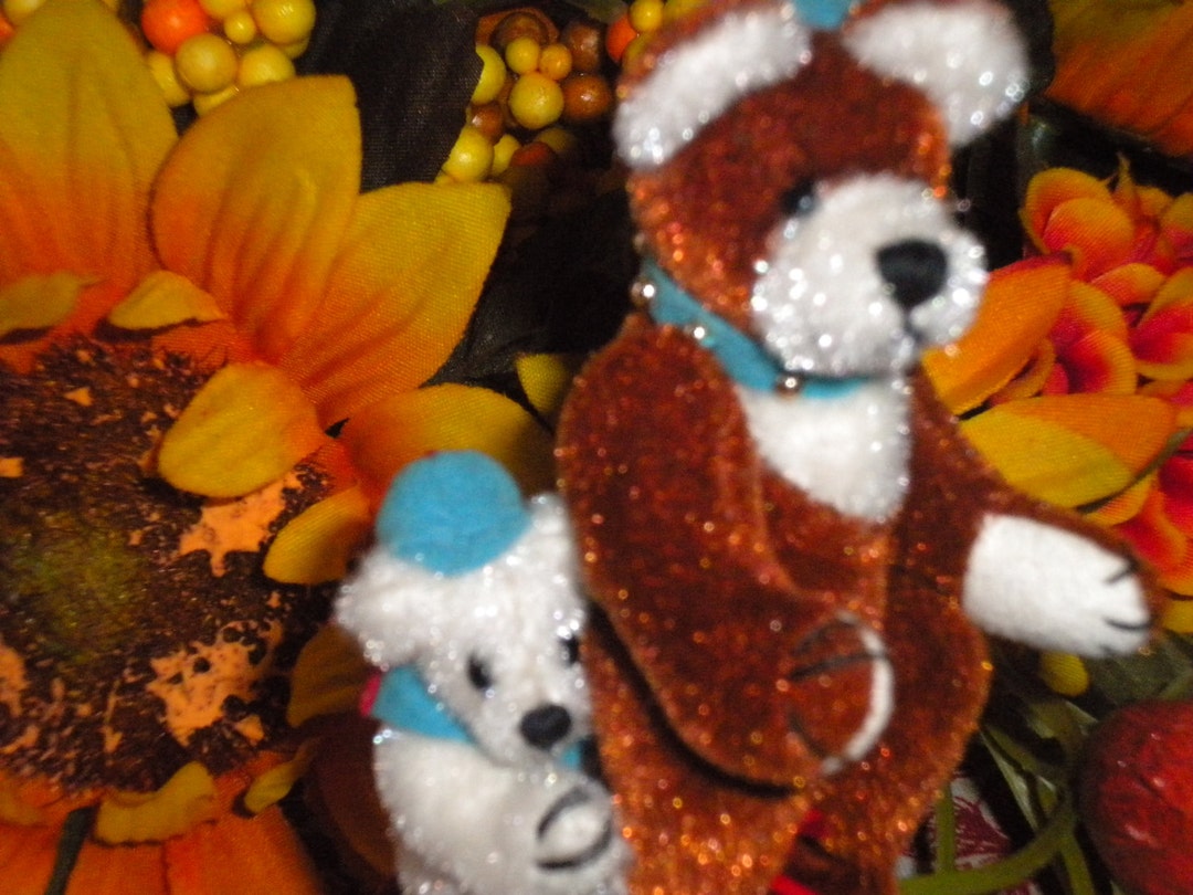 Miniature Father and Son Bear Collectibles, World of Miniature Bears ...