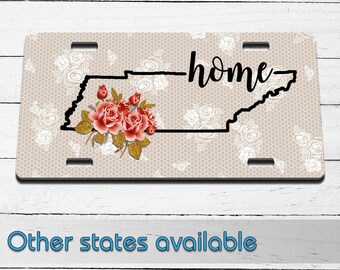 Rustic License Plate - Etsy