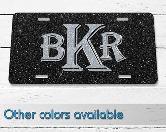 Custom Solid Color Your Text Printed Aluminum License Plate | Etsy